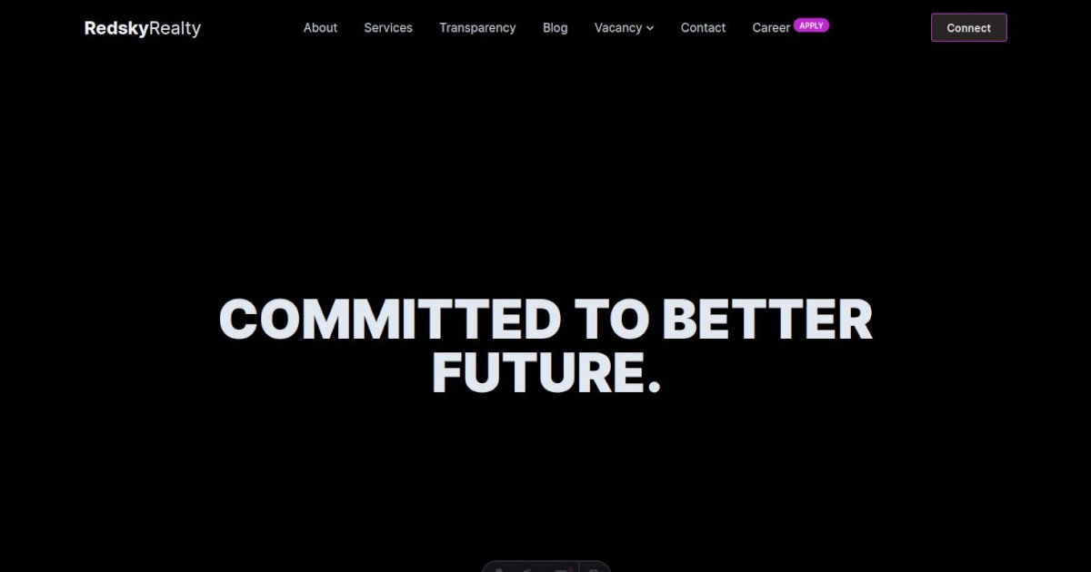 REDSKY REALTY - COMMITTED TO BETTER FUTURE